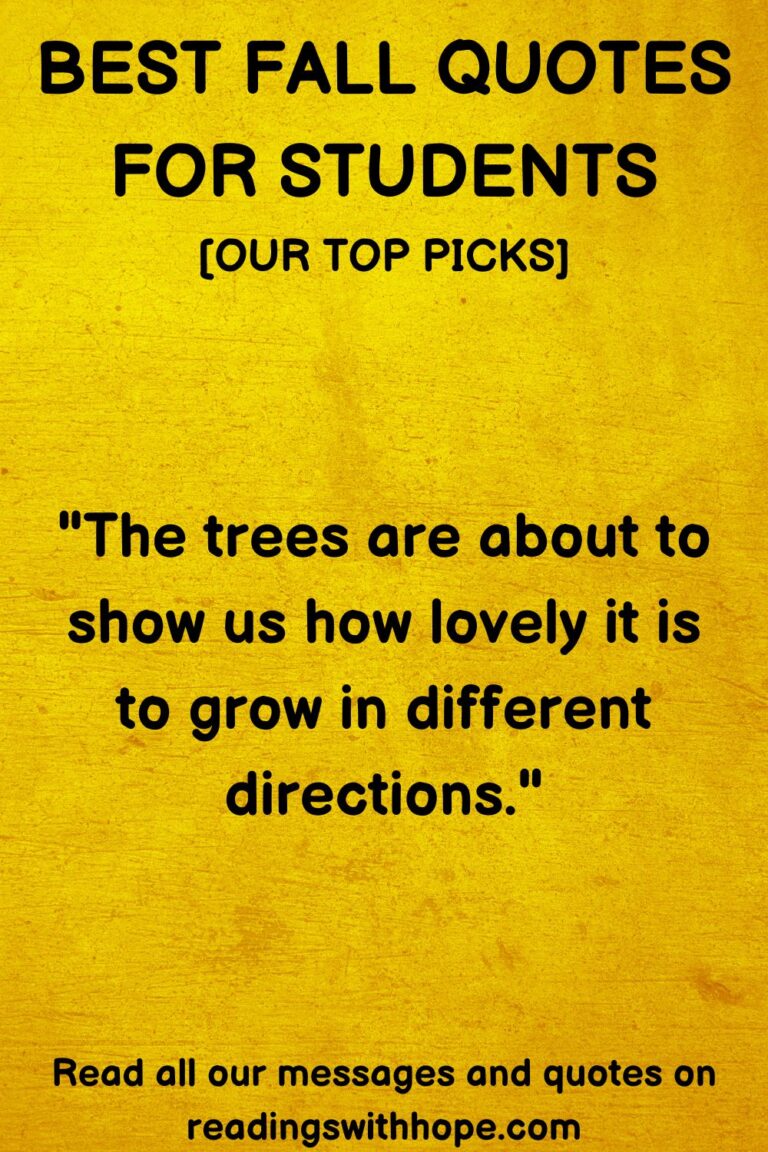 50 Fall Quotes For Students (Includes Inspirational and Funny Quotes)