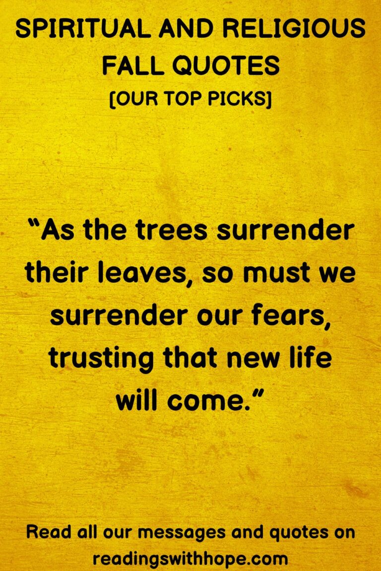 30 Christian Spiritual Fall Quotes and Sayings