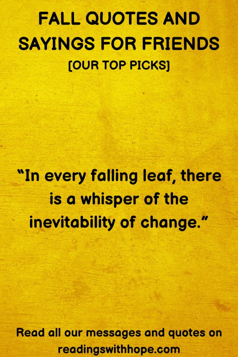 60 Fall Quotes, Messages and Sayings For Friends and Family