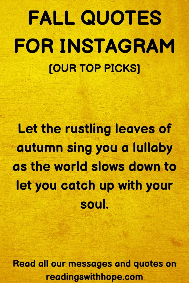 60 Fall Quotes for Instagram