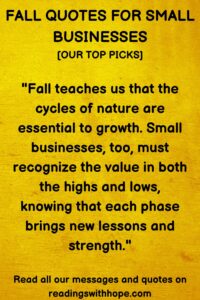 100 Fall Quotes For Business Owners, Leaders and Students