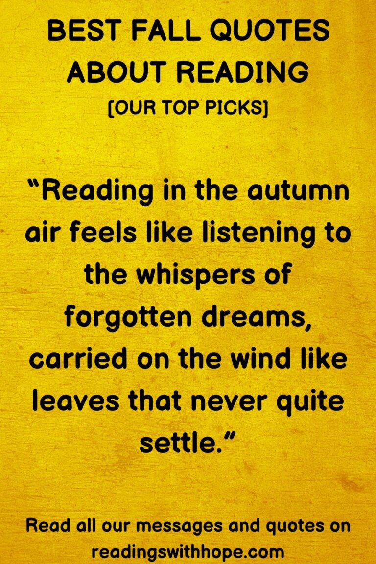 30 Fall Quotes about Reading