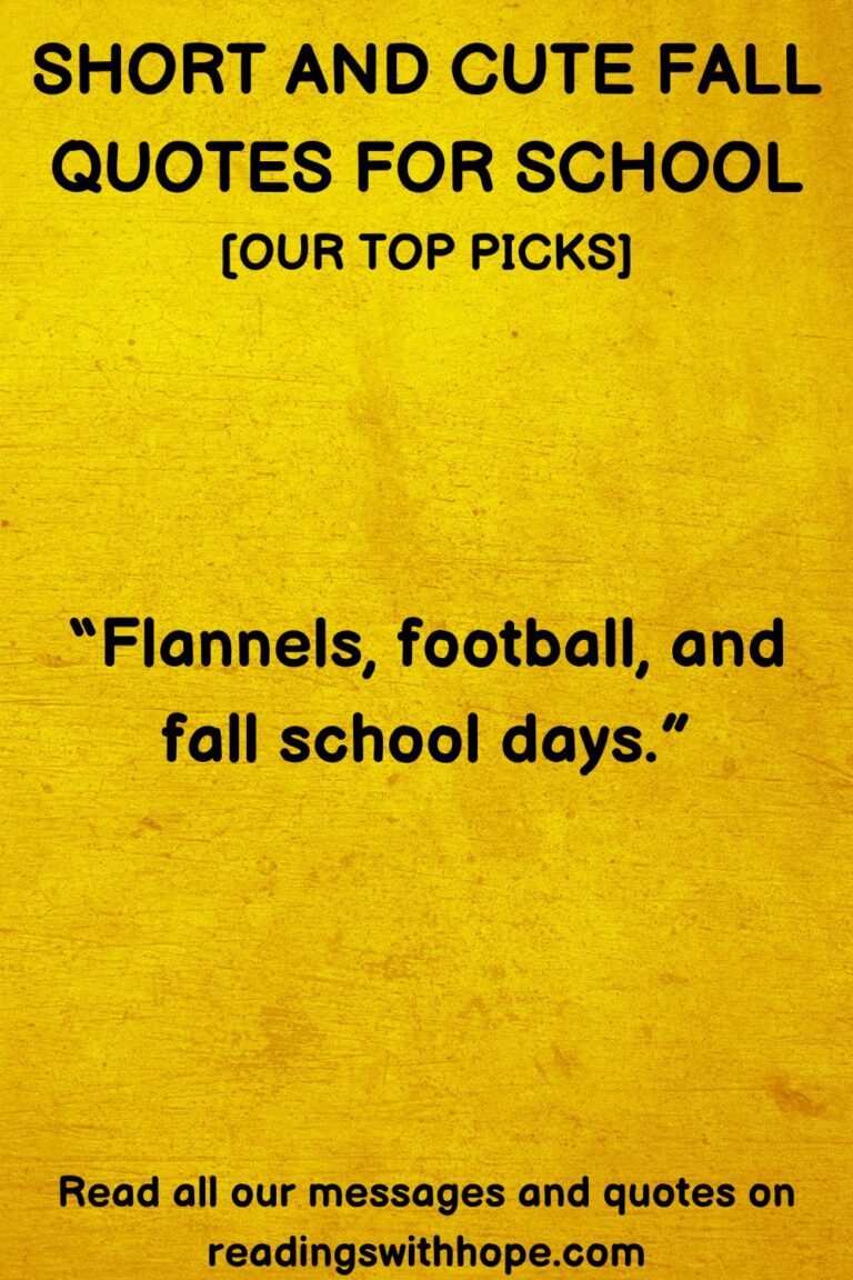 60 Fall Quotes For School