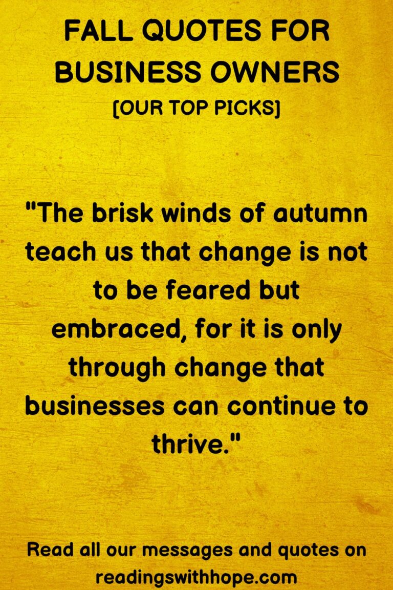 100 Fall Quotes For Business Owners, Leaders and Students