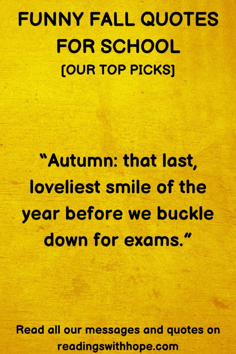 60 Fall Quotes For School