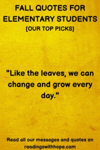 50 Fall Quotes For Students (Includes Inspirational and Funny Quotes)