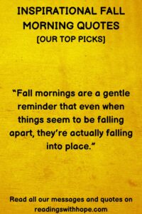 40 Fall Quotes To Start Your Mornings