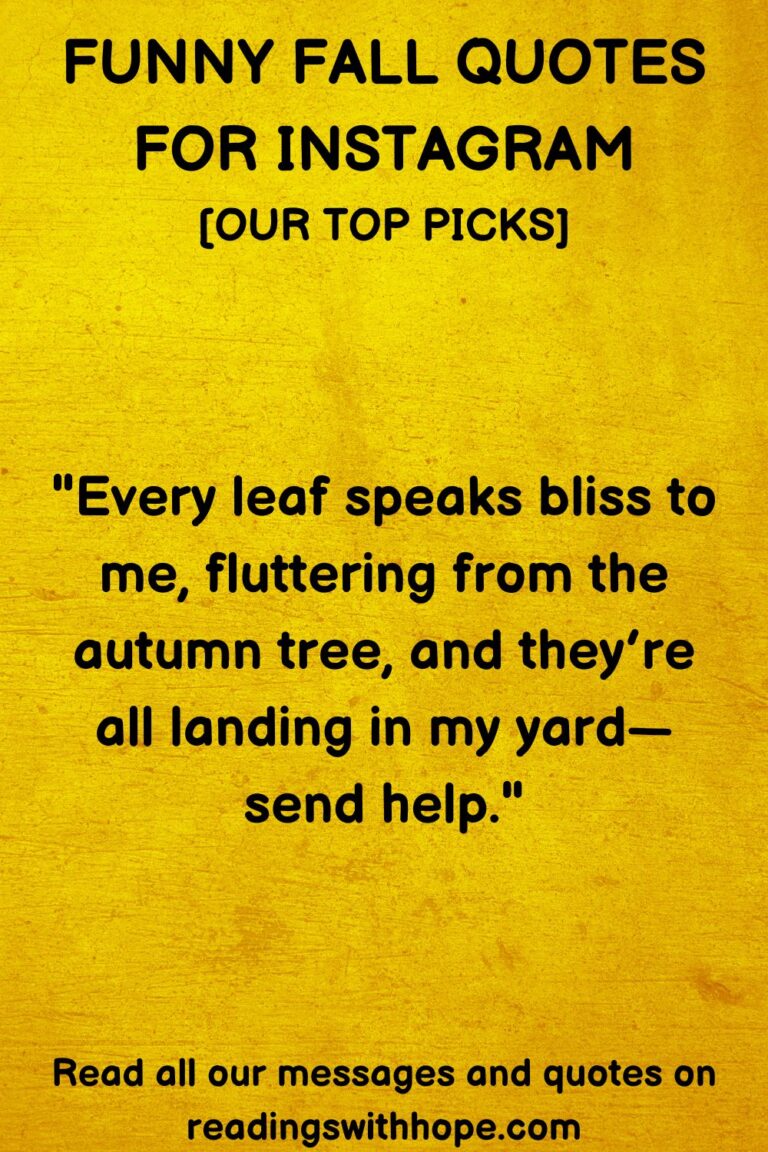 75 Funny Fall Quotes
