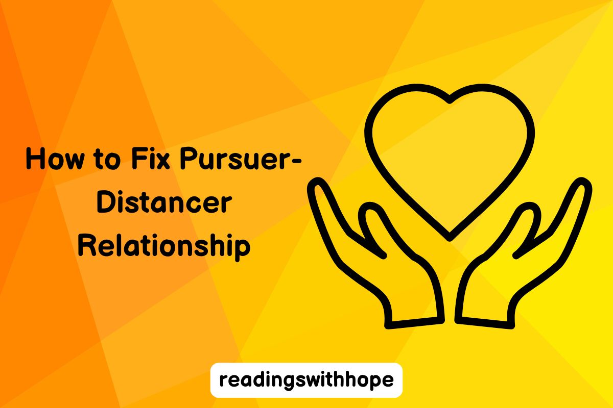 How to Fix Pursuer-Distancer Relationship
