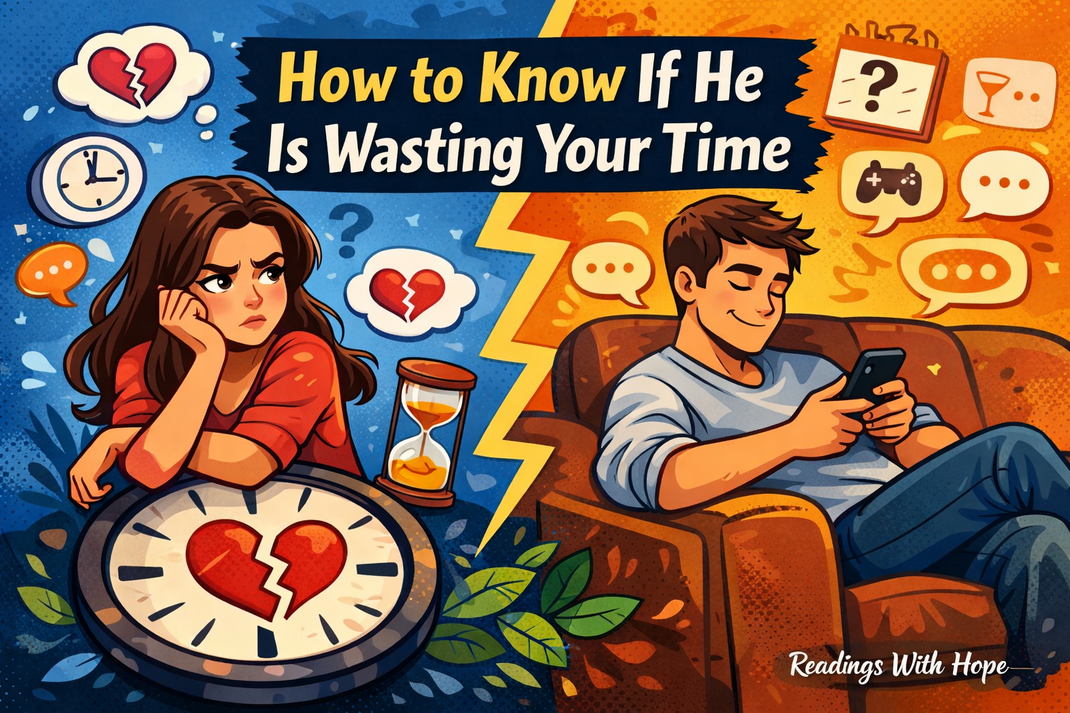 How to Know If He Is Wasting Your Time