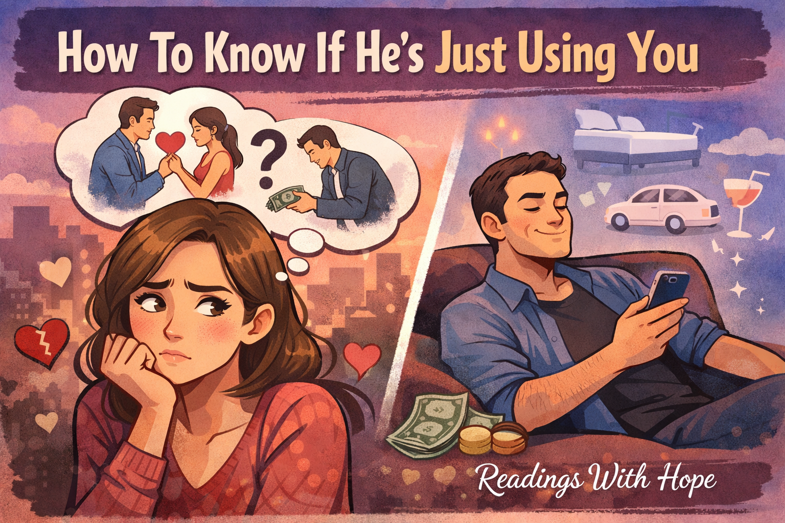 How To Know If He's Is Just Using You