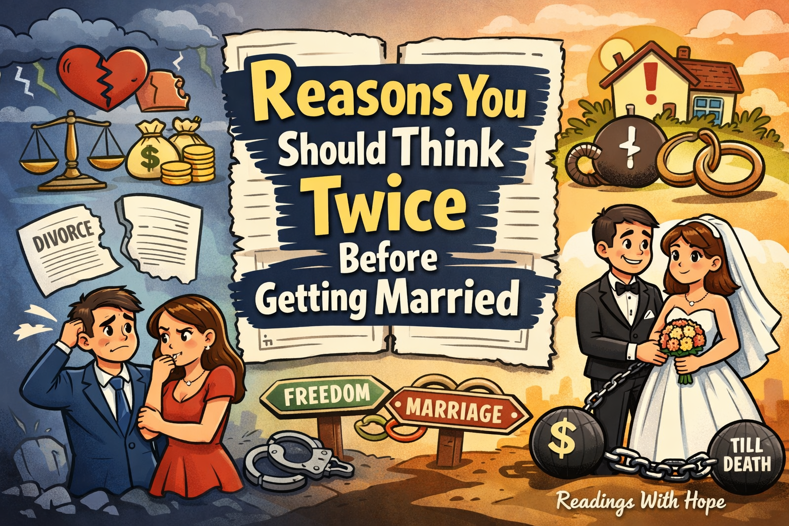 Reasons You Should Think Twice Before Getting Married