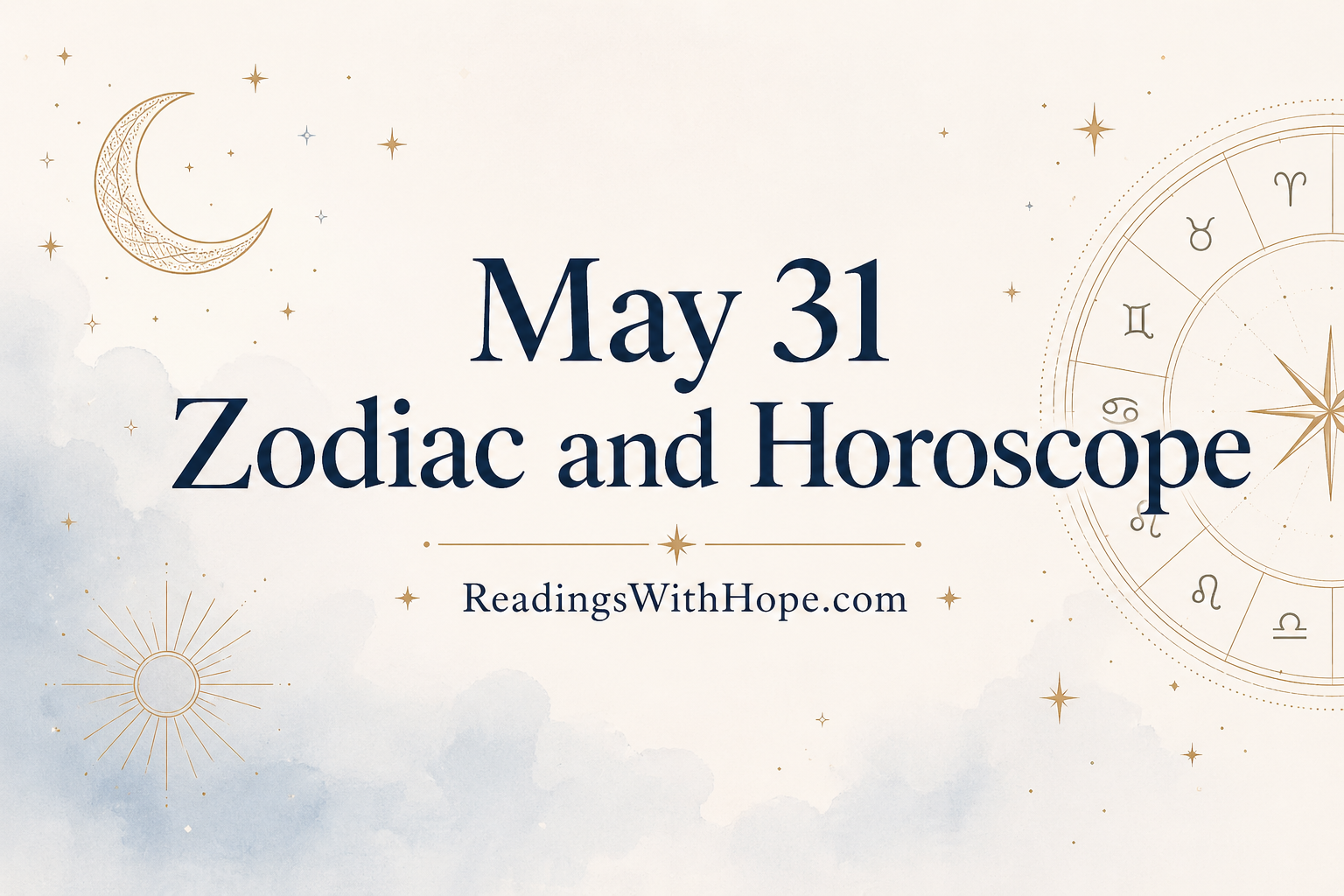 May 31 Zodiac and Horoscope