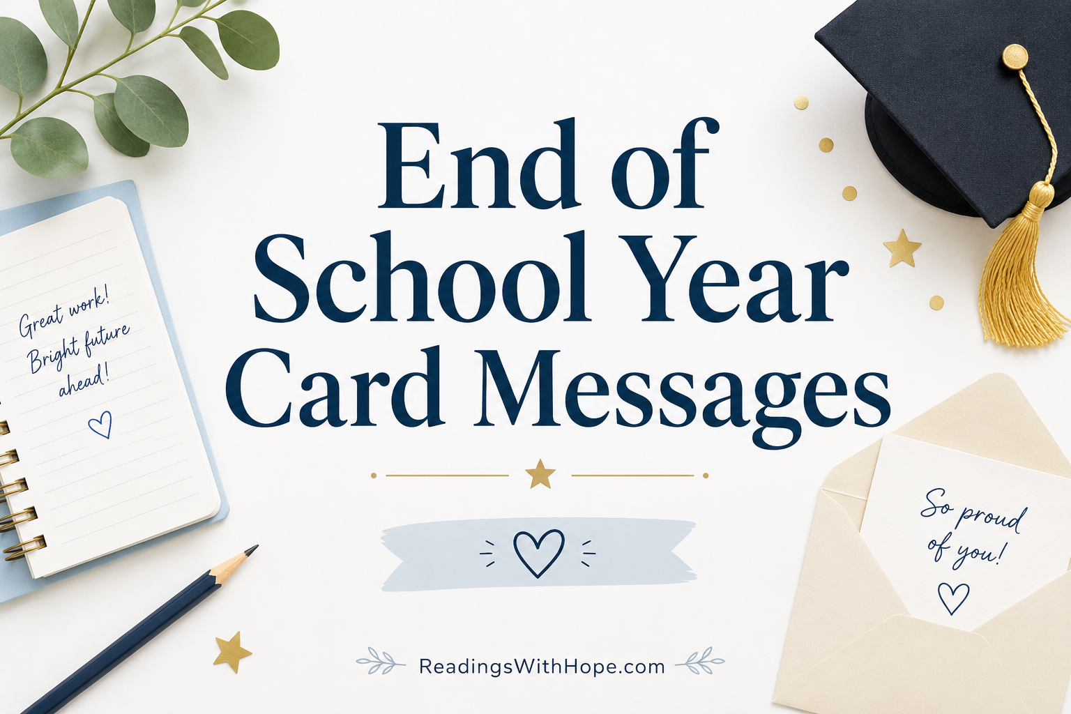 End of School Year Card Messages